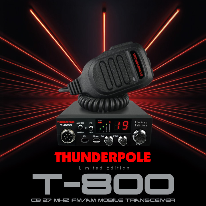 Thunderpole T-800 CB Radio | THUNDERPOLE